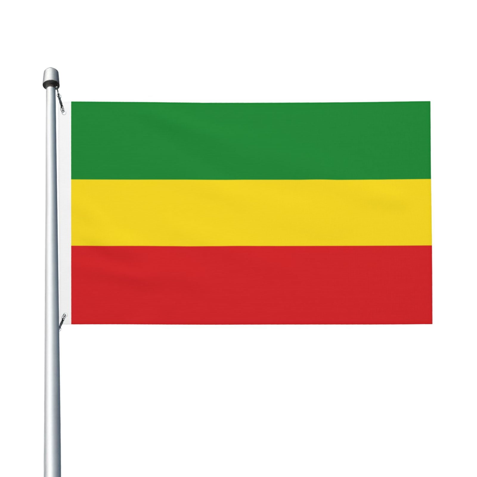 Rastafari Flag Flag Double Sided Printed 3x5 Ft Flag Banner Suitable ...