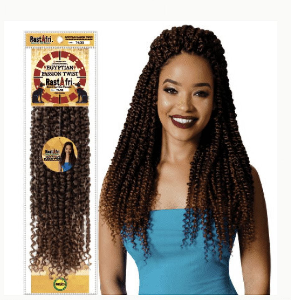 Rastafri Egyptian Passion Twist 18" (Color#T1B/27) - Walmart.com