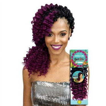 Rastafri Bahama Curl Kanekalon and Toyokalon Crochet Braiding Hair ...