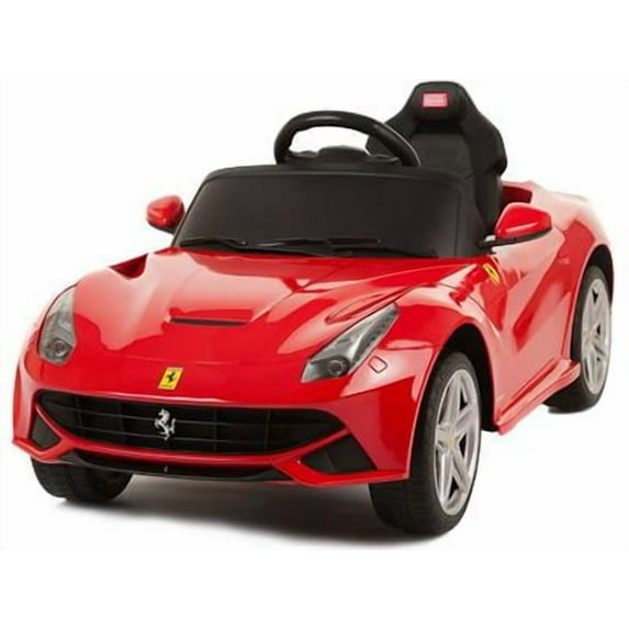 Rastar Ferrari F12 12-Volt Battery-Powered Ride-On, Red - Walmart.com