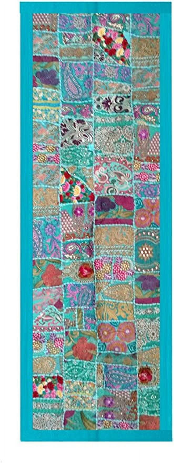 Rastogi Handicrafts Indian Handmade Embroidered Patchwork Old Hanging ...