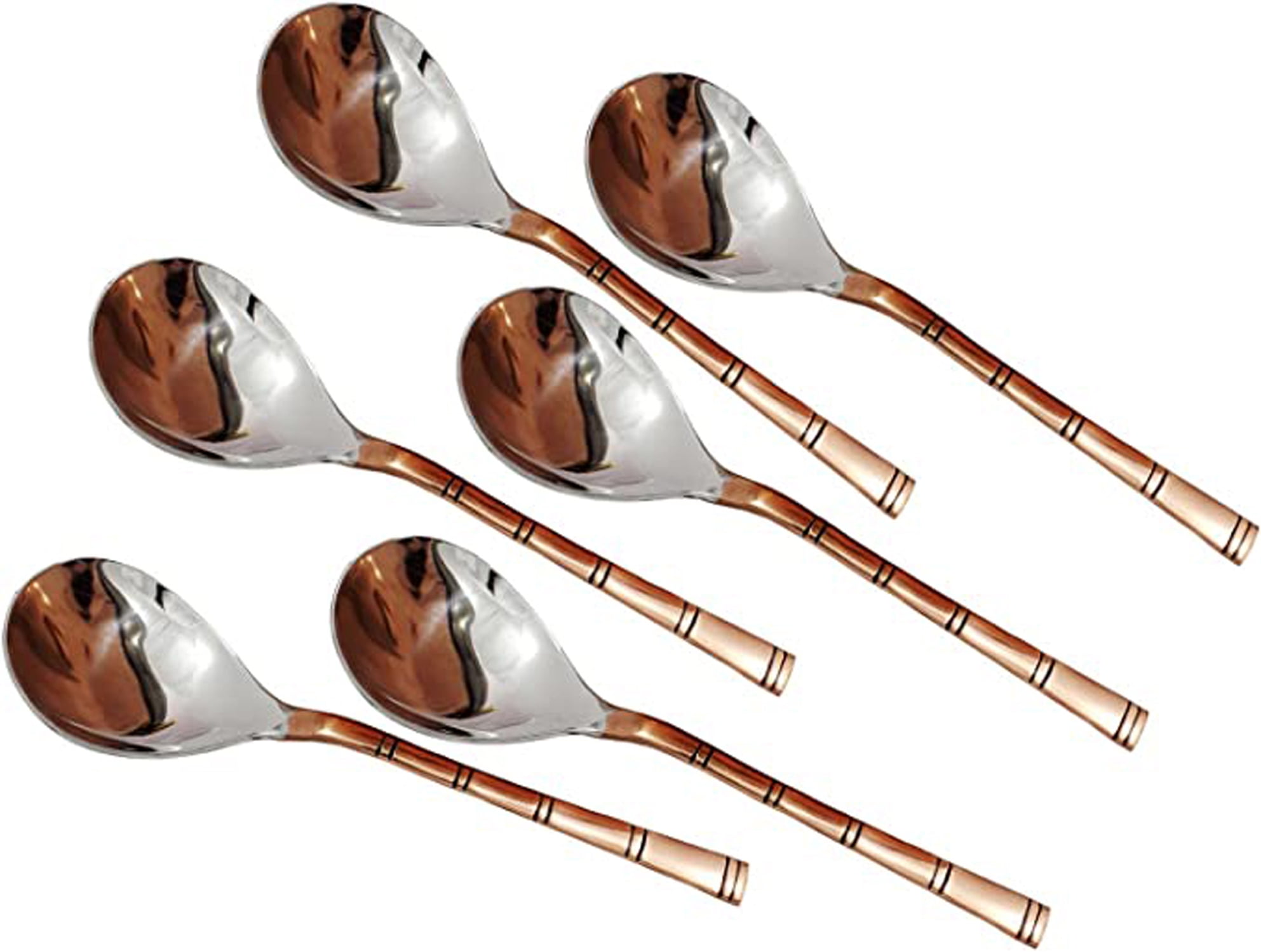 Rastogi Handicrafts Indian Serveware Service Spoon Cutlery Set for ...