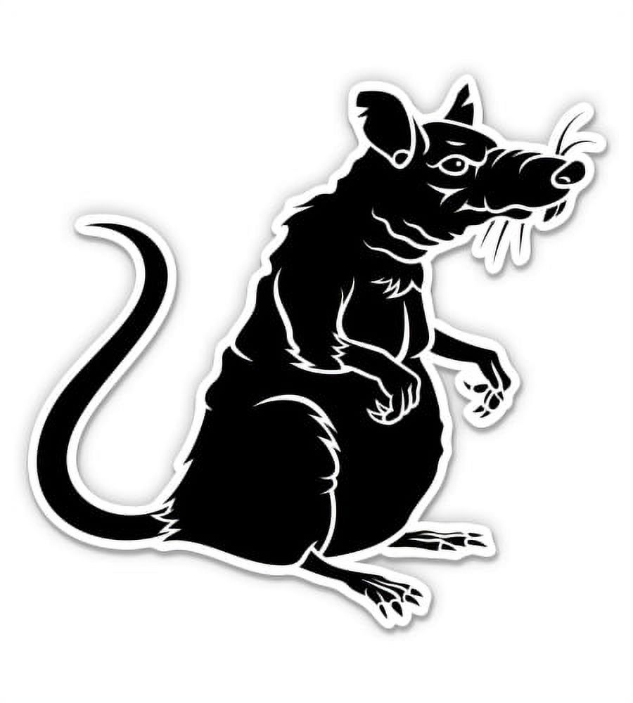 Rat - 12" Vinyl Sticker Waterproof Decal - Walmart.com
