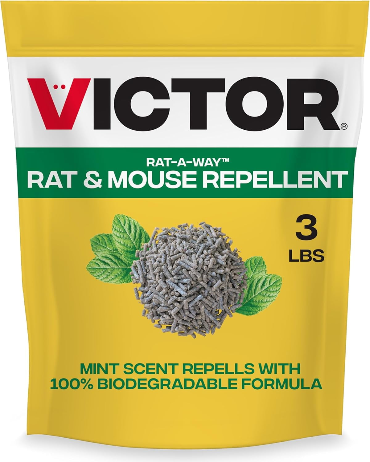Rat-A-Way Rat & Mouse lent Peppermint Oil Biodegradable Pellets Natural ...