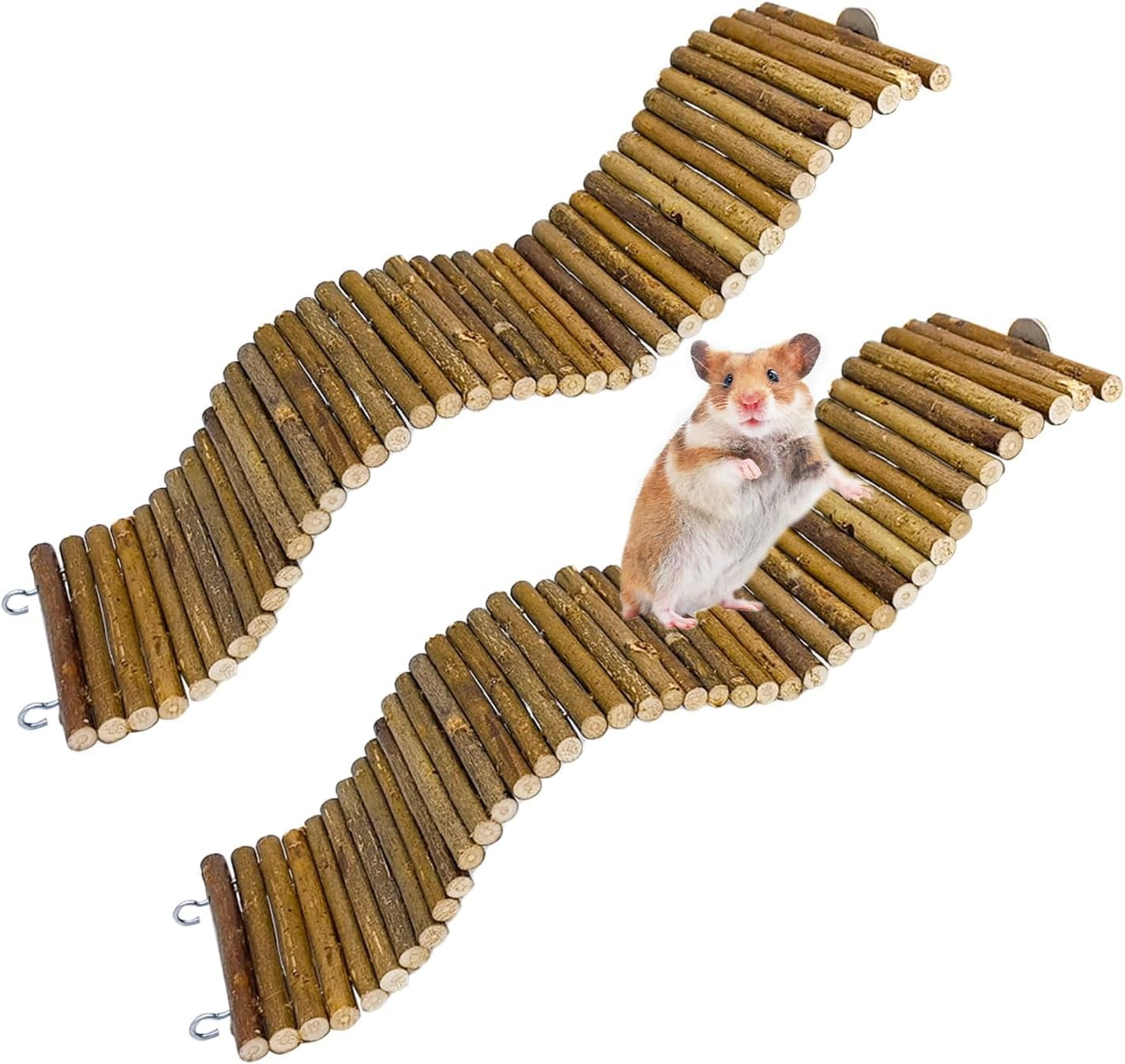 Rat Bendy Long Suspension Bridges Hamster Climbing Ladder Flexible ...