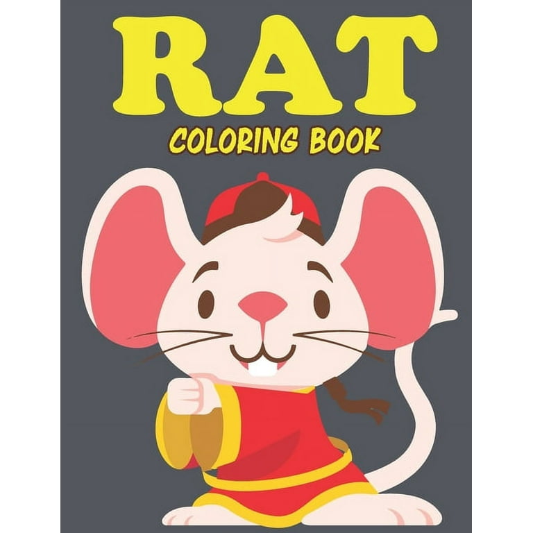 rat coloring book