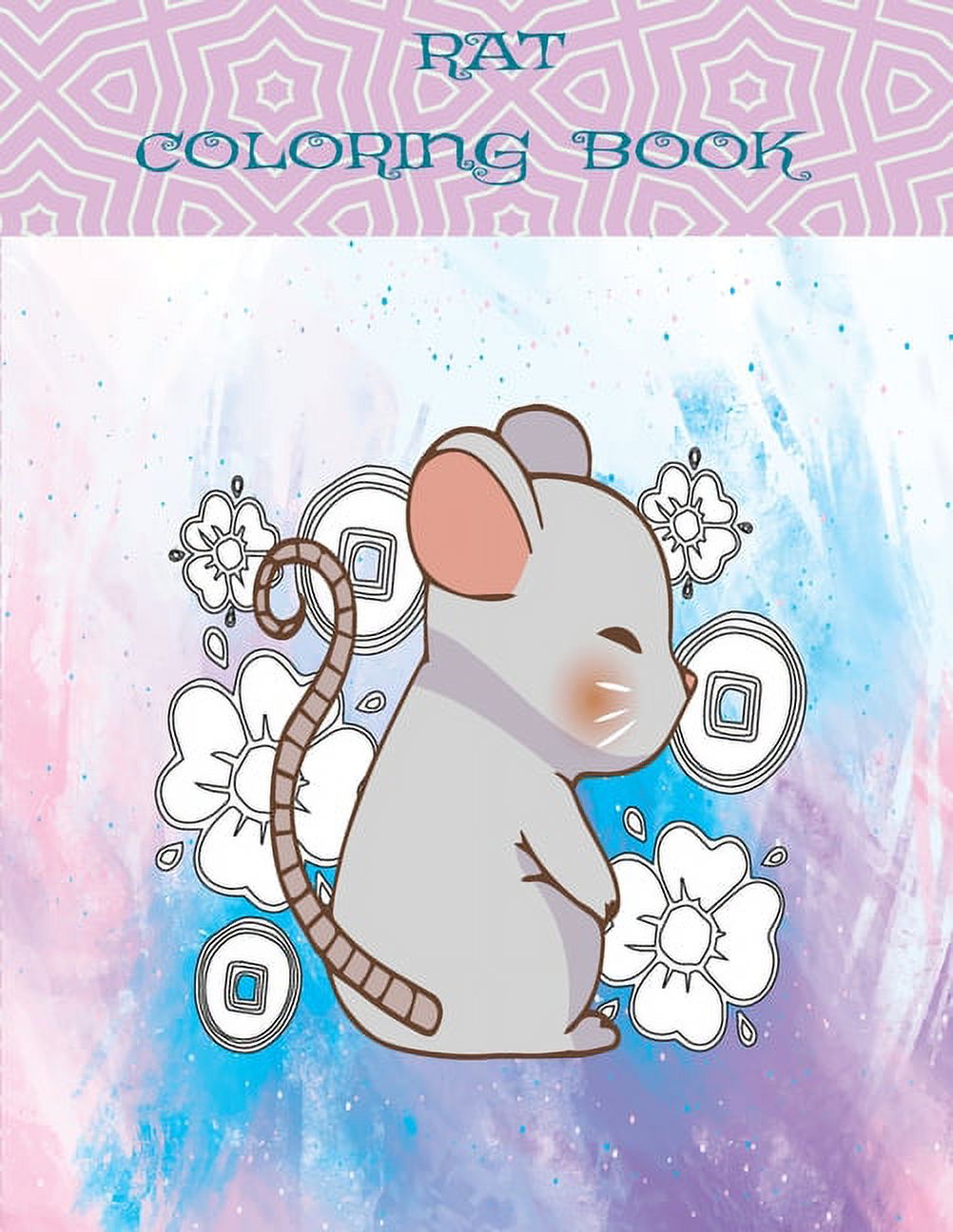 Rat Coloring Book: Includes 30 Rat Designs to Color - Walmart.com