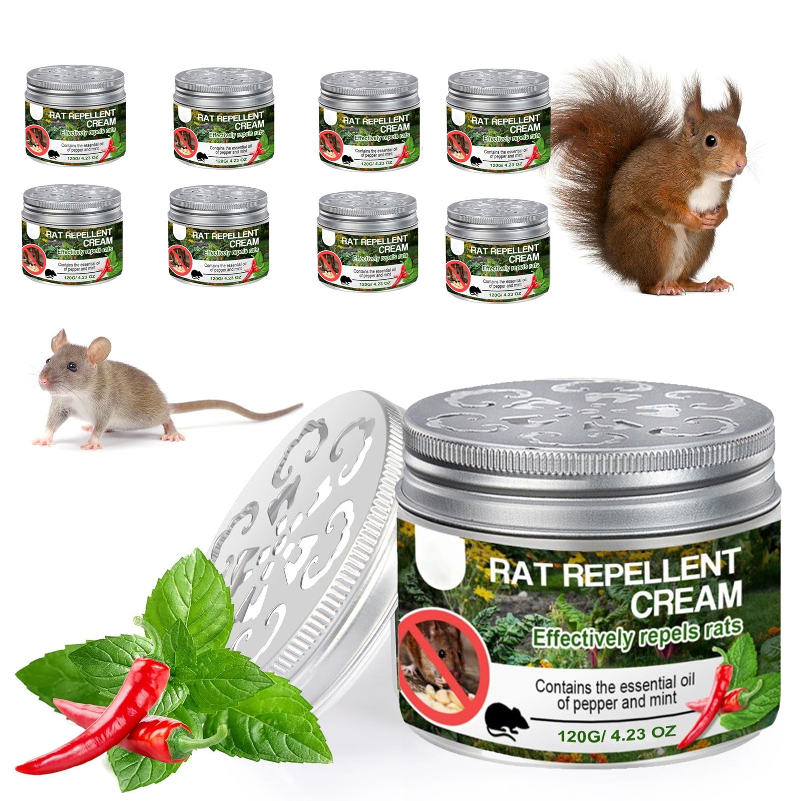Rat Cream For Gardeners To Drive Away Rats In The Vegetable Garden ...