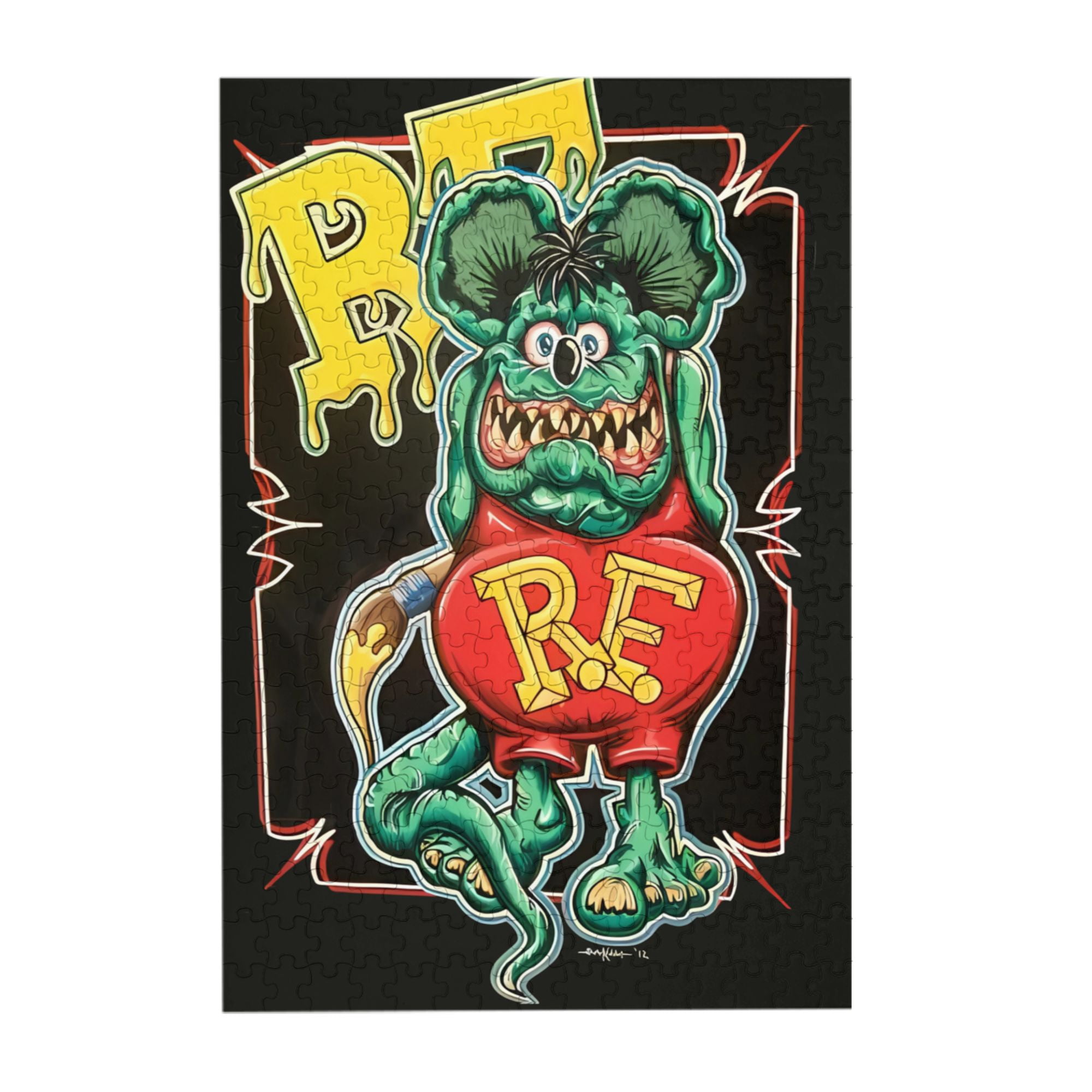 Rat Fink 300 Piece Puzzles For Adults And Kids, Wooden Jigsaw Puzzle ...