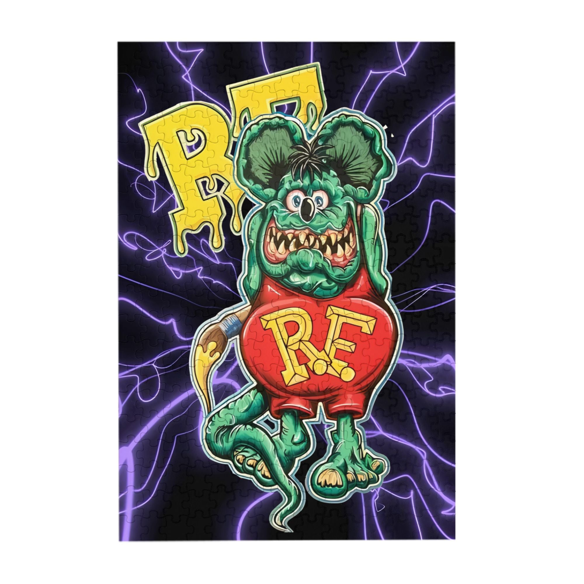 Rat Fink 300 Piece Puzzles For Adults And Kids, Wooden Jigsaw Puzzle ...