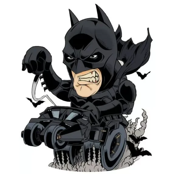 Rat Fink Batman Tumbler Stickers Phone Decal Water Bottle Stickers Car ...