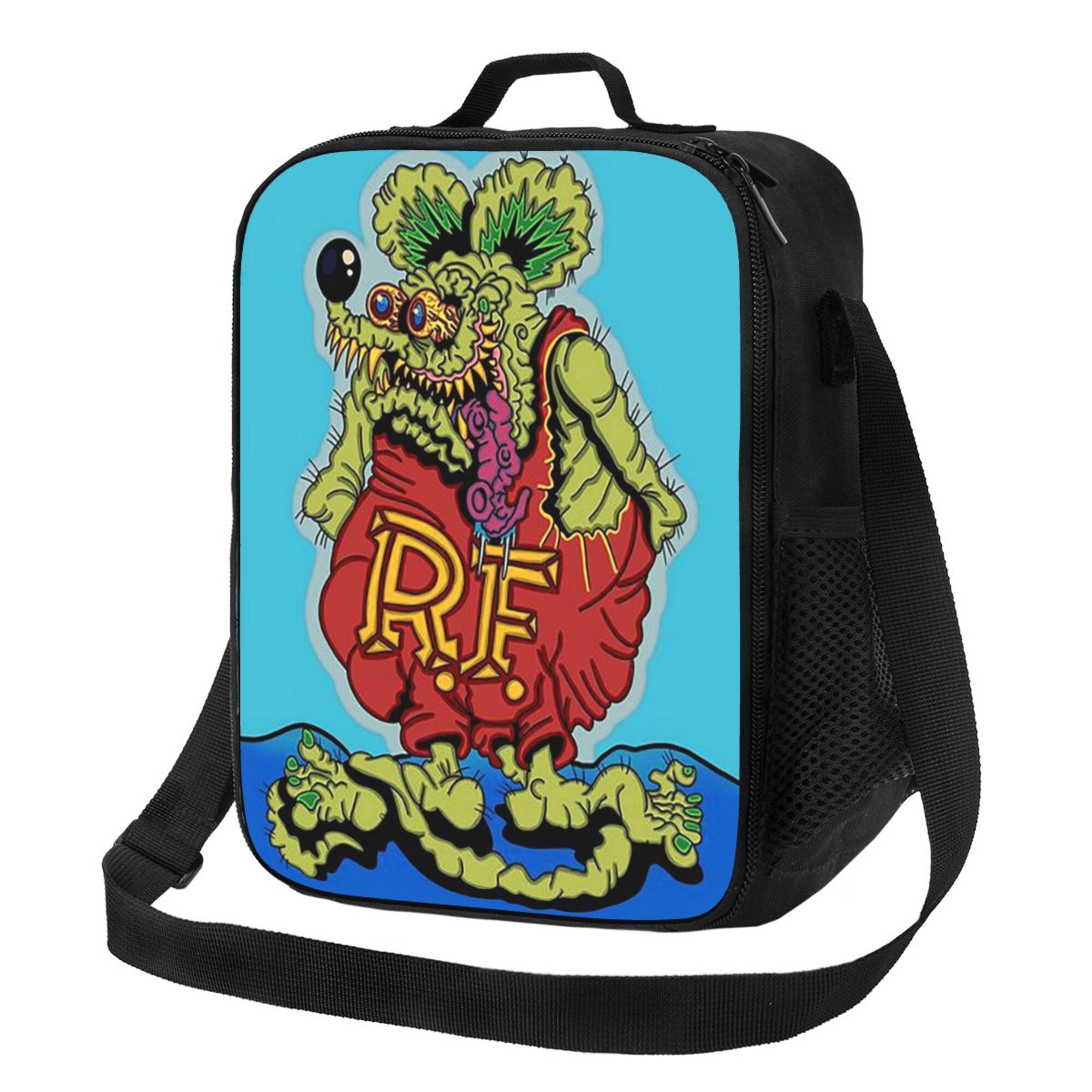 Rat Fink Lunch Bag Tote Shoulder Bags Insulated Lunch Box Picnic Beach ...