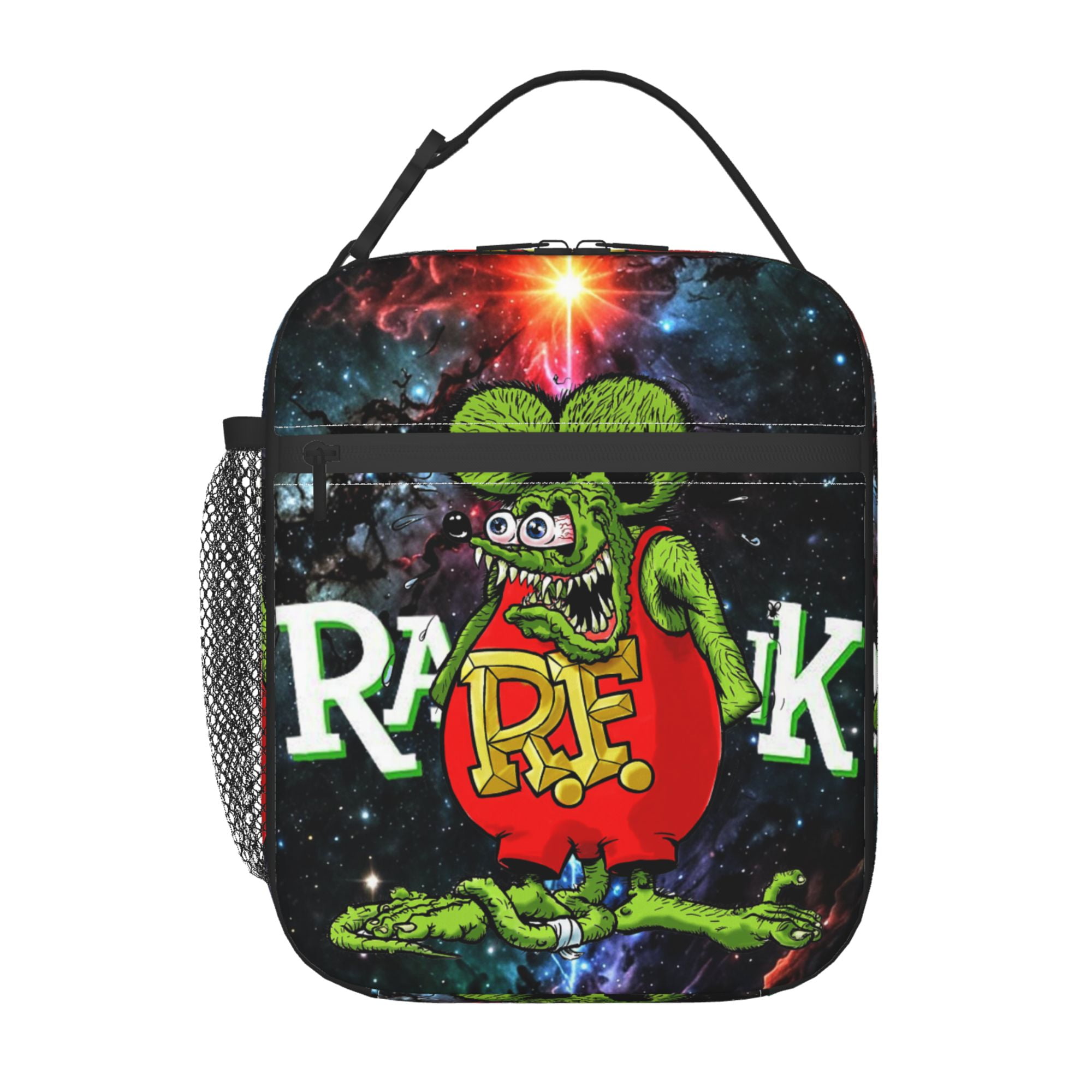 Rat Fink Lunch Bag Tote Shoulder Bags Insulated Lunch Box Picnic Beach ...