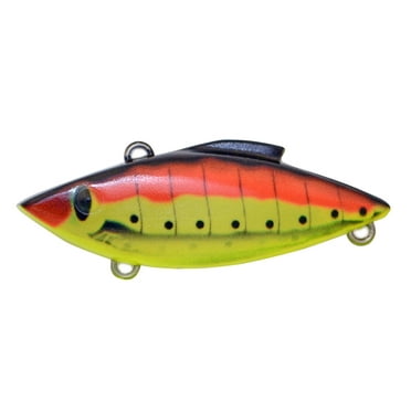 Tiny-Trap Chrome Black Bleeding Shad, 1/8 oz - Walmart.com