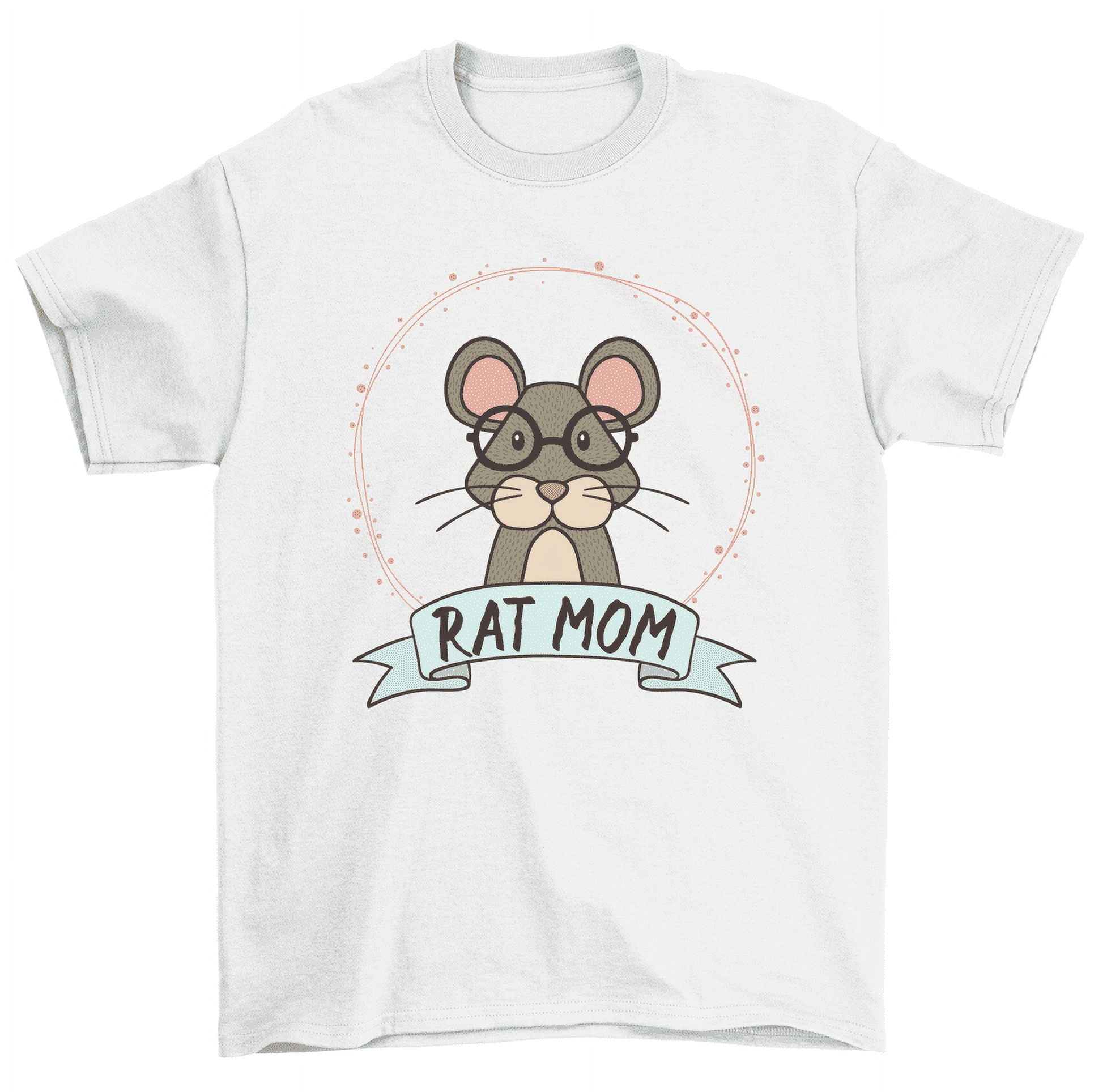 Rat Mom T-Shirt Women Unisex - Walmart.com