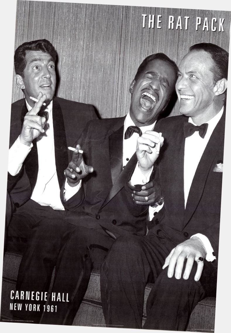 Rat Pack Poster 11"x17" 11x17 Carnegie Hall Multi-Color Square Adults Best Posters - Walmart.com