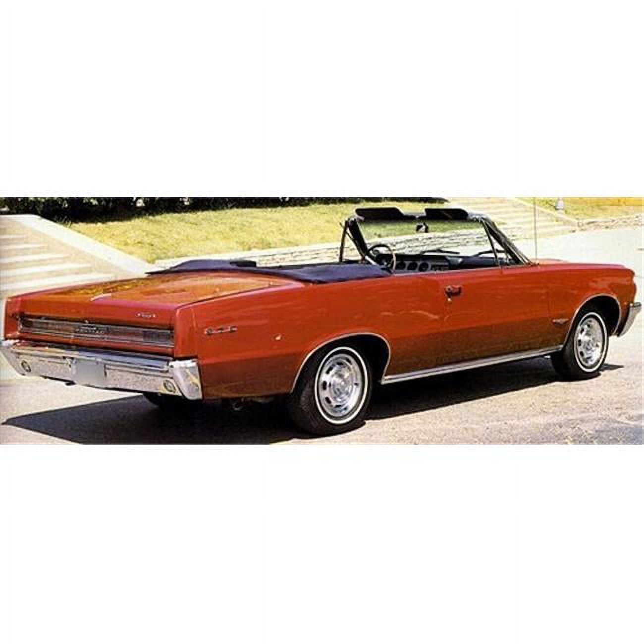 Rat Rod Studios RRS006 14 in. 60s Red Pontiac Gto Oval Metal Sign ...