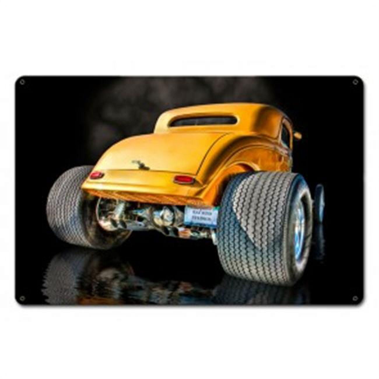 Rat Rod Studios RRS016 12 x 15 in. Serious Rubber Satin Metal Sign ...