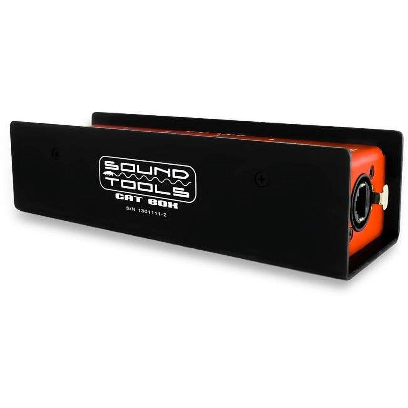 Rat Sound Systems CATBOX-MX Four Male XLR Audio Over CAT5 Stage Box ...