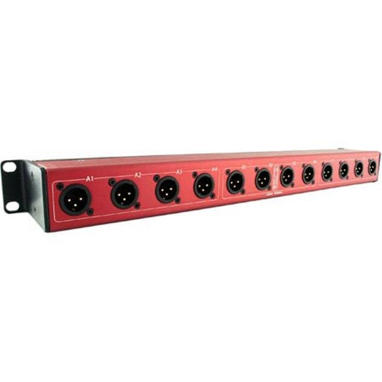 Rat Sound Systems CATRACK-MX 12 Male XLR Rack Unit with Ether CON ...