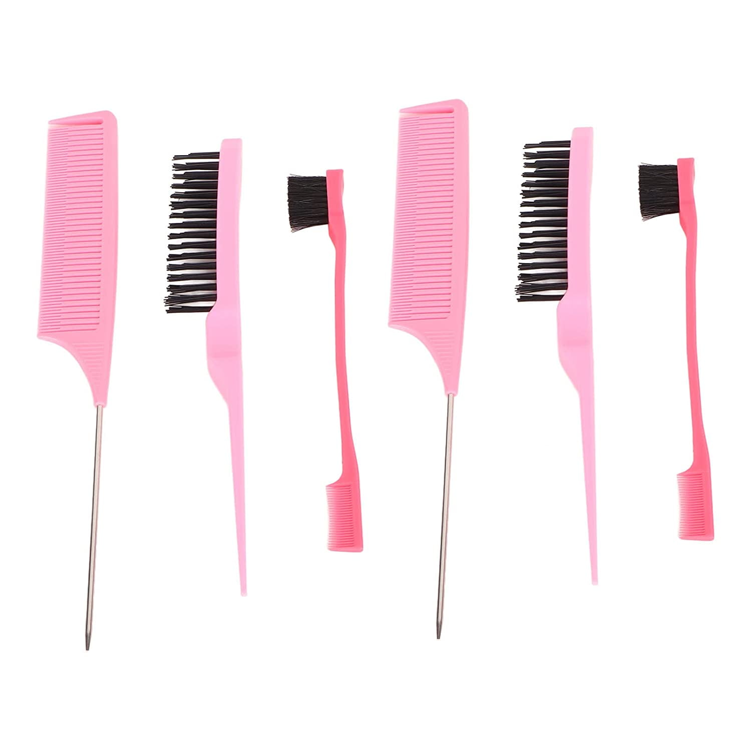 Rat Tail Comb Set, Multi Purpose Parting Comb for Hair Salon for ...