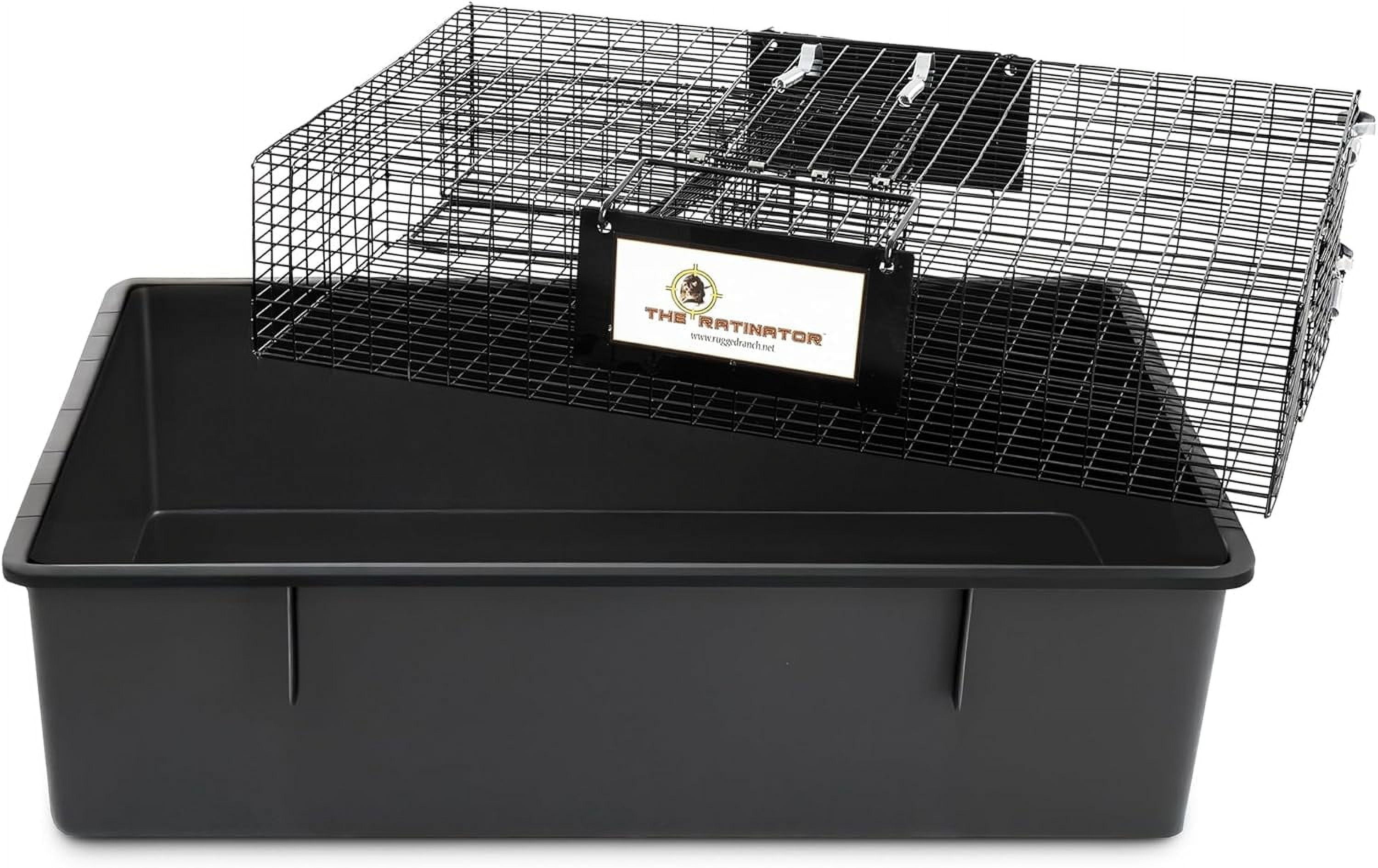 Rat Trap, Live Mouse Catch & Release Cage, Ratinator - Walmart.com