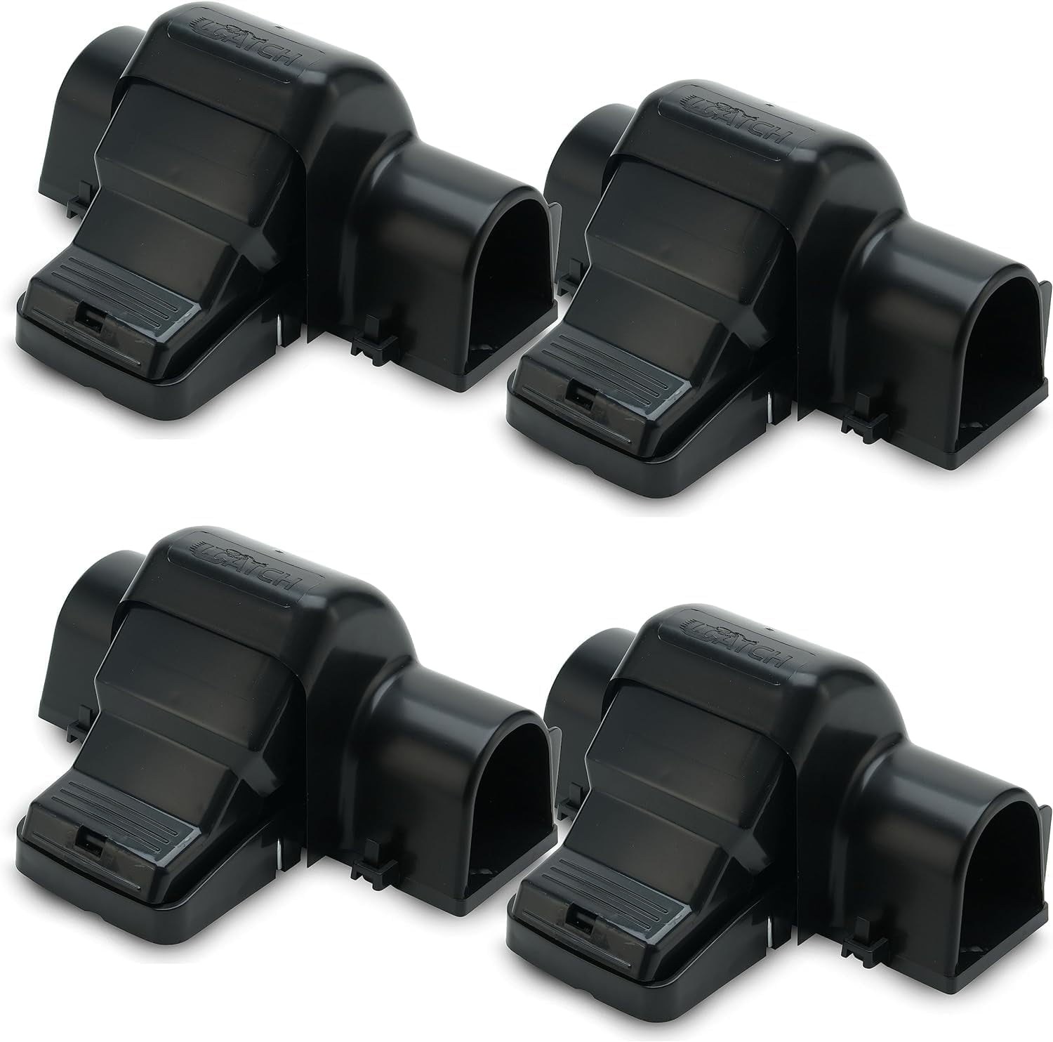 Rat Traps Indoor and Outdoor - 4 Pack Dual-Entry Rat Trap Outdoor and ...