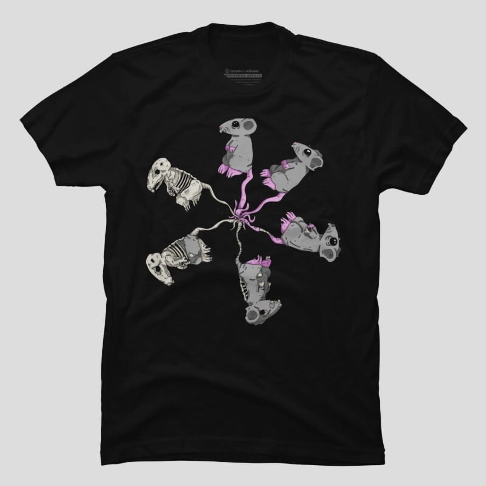 Rat Wheel Funny Cartoon Meme Pet Rodent Humor Graphic H12291 T-Shirt ...