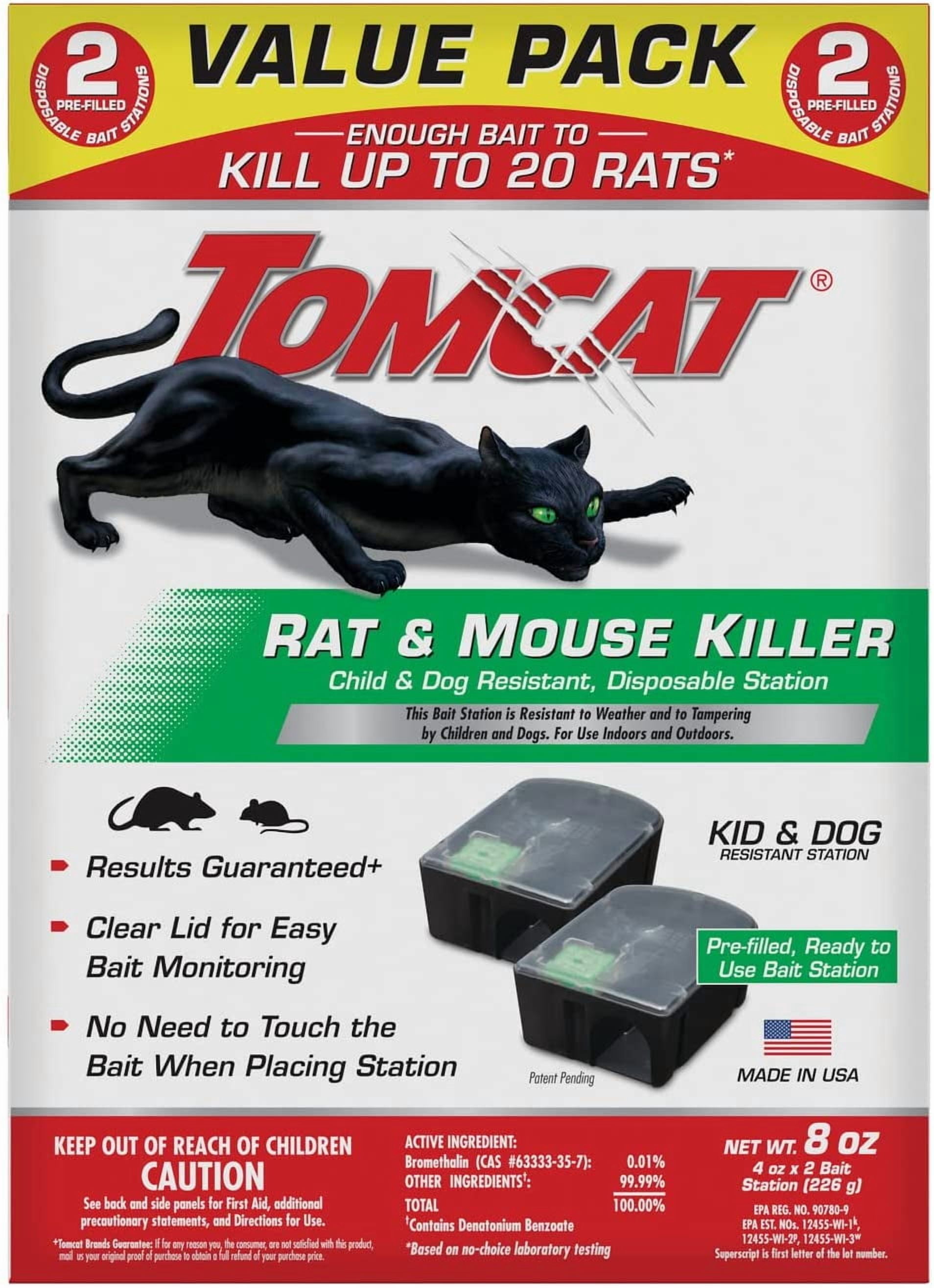 Rat and Mouse Killer Disposable Stations for Indoor/Outdoor Use: Child ...