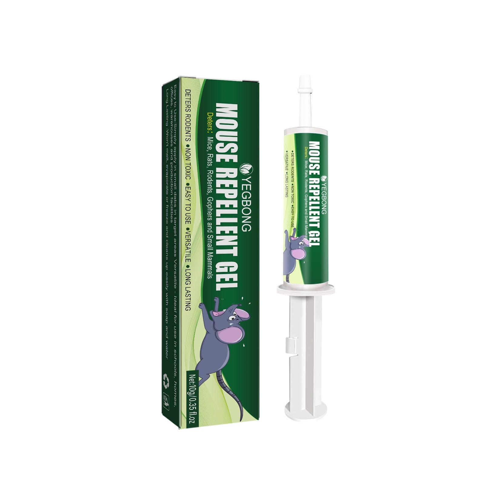 Rat-repellent gel Indoor household car engine rat-repellent in a pot of ...