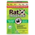 RatX Throw Packs Bait Pellets for Rats and Mice, Pack of 6-12oz ...