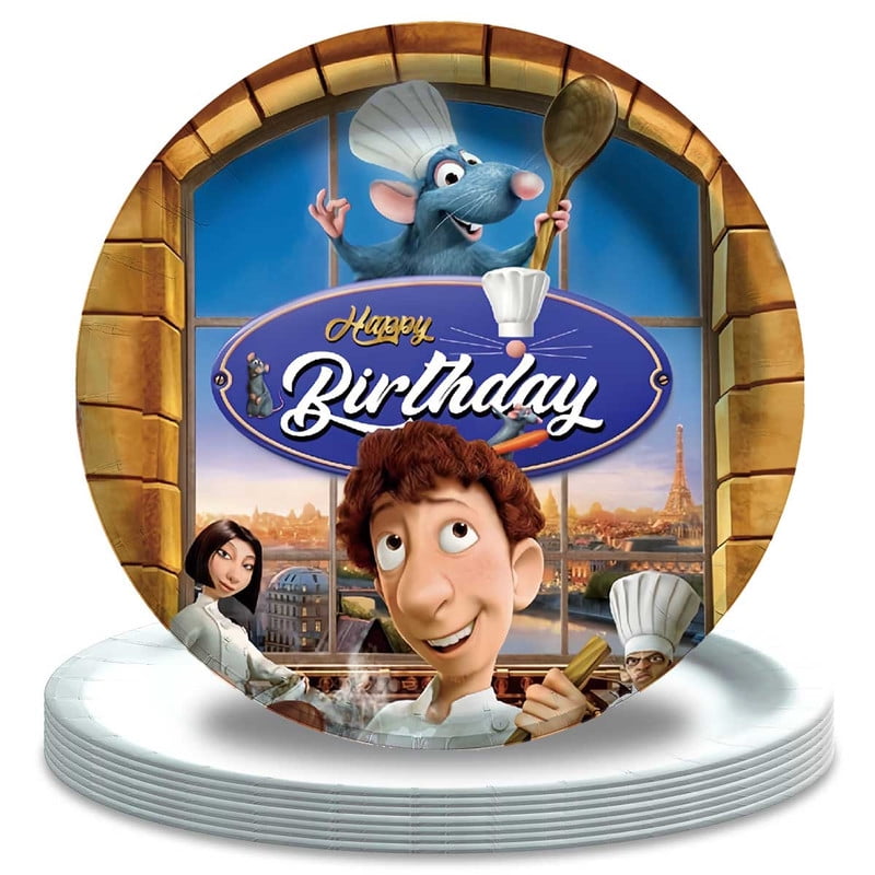Ratatouille Plates Party Supplies Birthday Decorations Tableware ...
