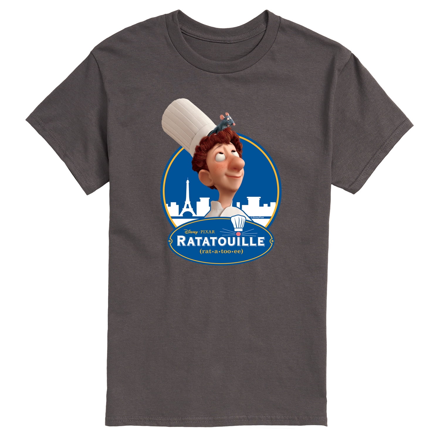 Ratatouille - Remy Character Group - Men's Short Sleeve Graphic T-Shirt ...