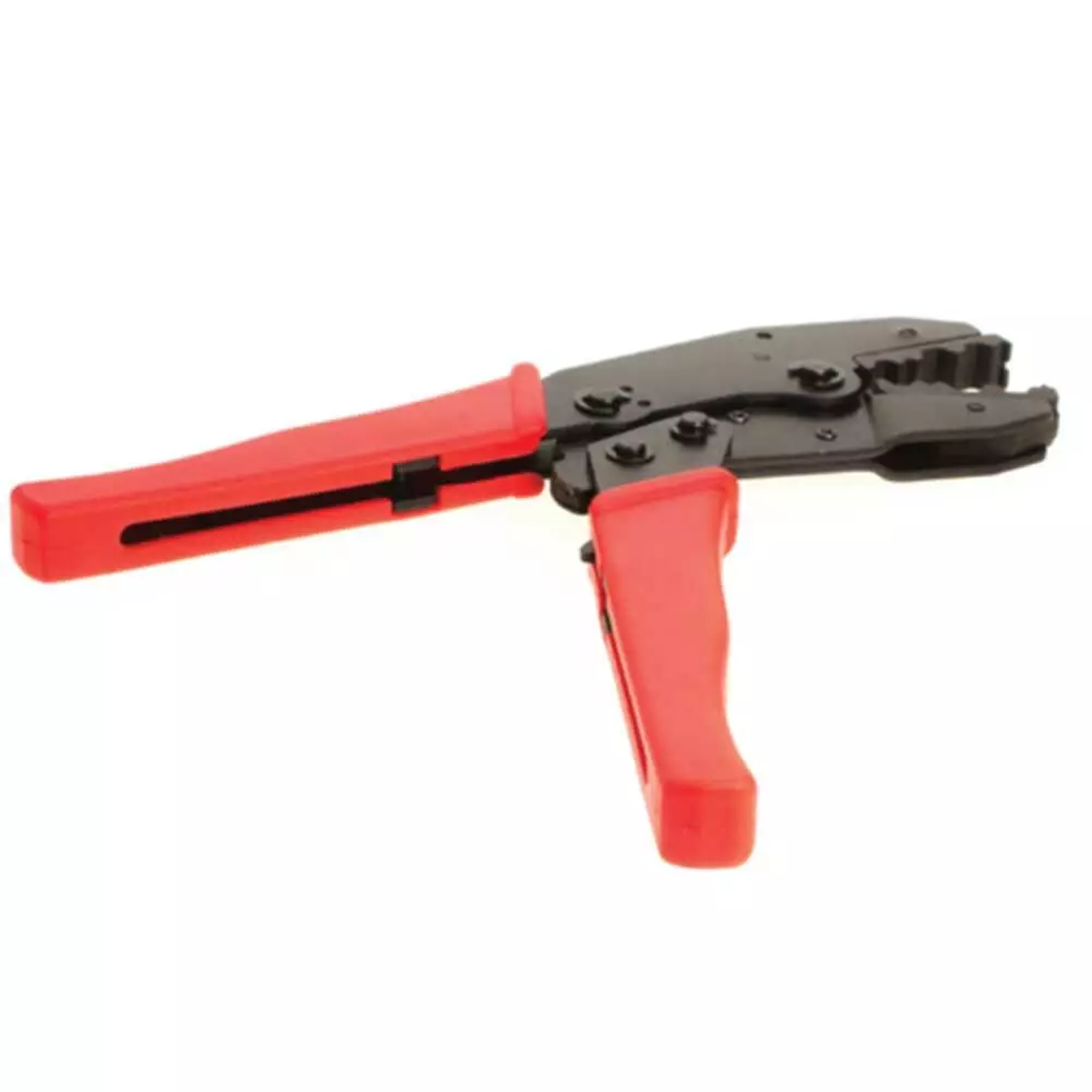 Ratchet Action Coax Cable Connector F Type BNC RG6 RG59 Crimper Crimp ...