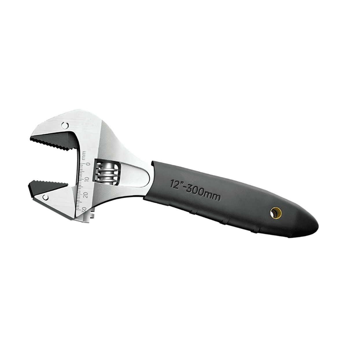 Ratchet Adjustable Wrench Self-Tightening Multi-Function Large Opening ...