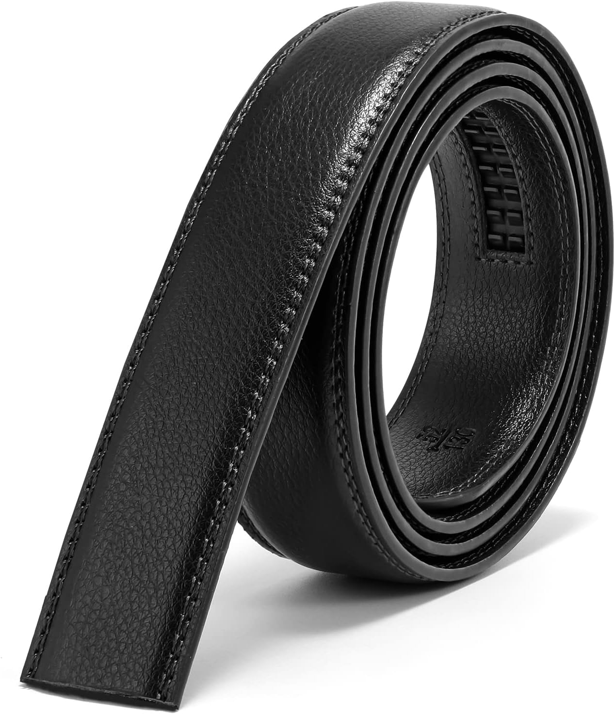 Ratchet Belt Replacement Strap 1 1/8", Leather Belt Strap for 35MM ...