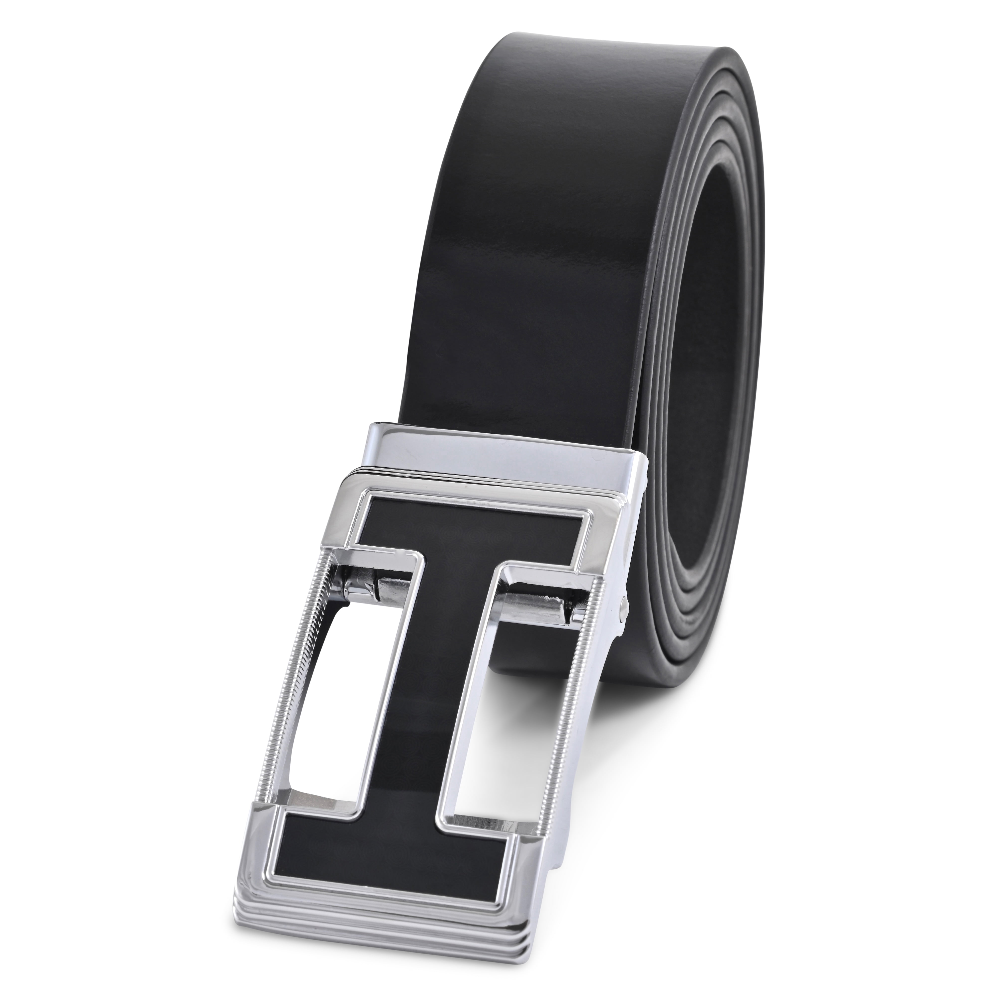 Ratchet Belts For Men Adjustable Trim to Fit Dress Full Grain Leather ...