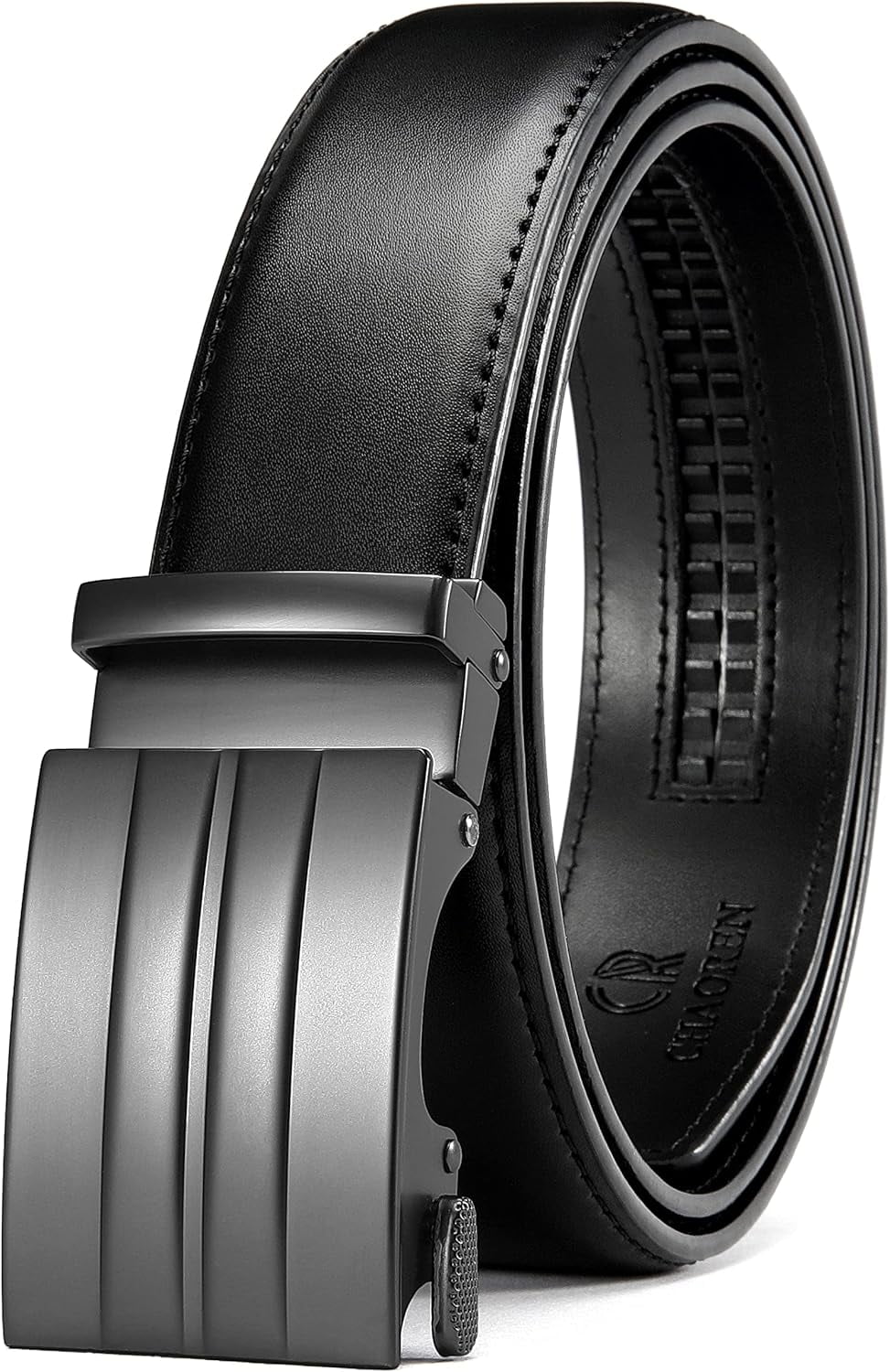 Ratchet Belts for Men - Mens Leather Belt 1 3/8" for Dress Pants ...