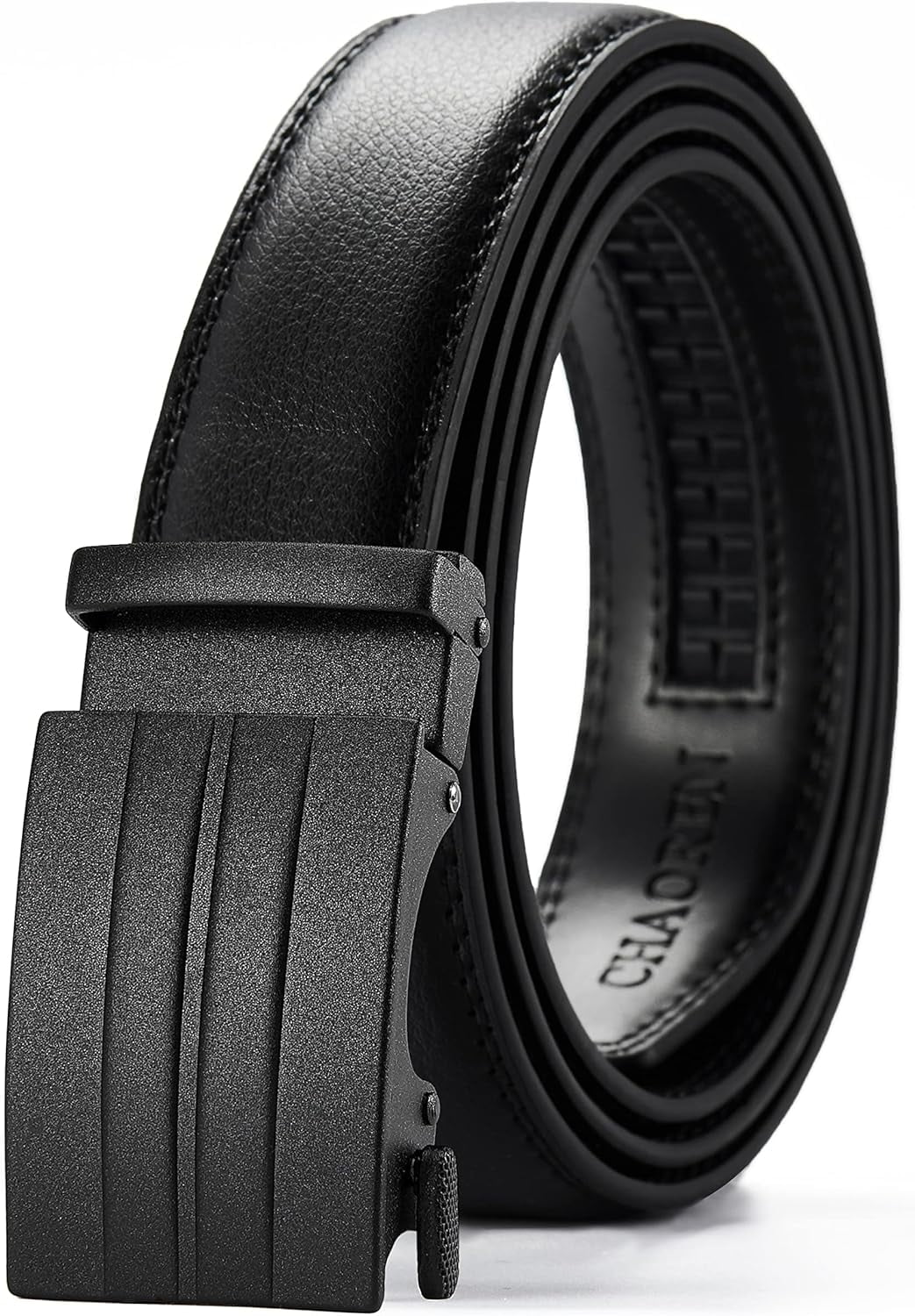 Ratchet Belts for Men - Mens Leather Belt 1 3/8" for Dress Pants ...