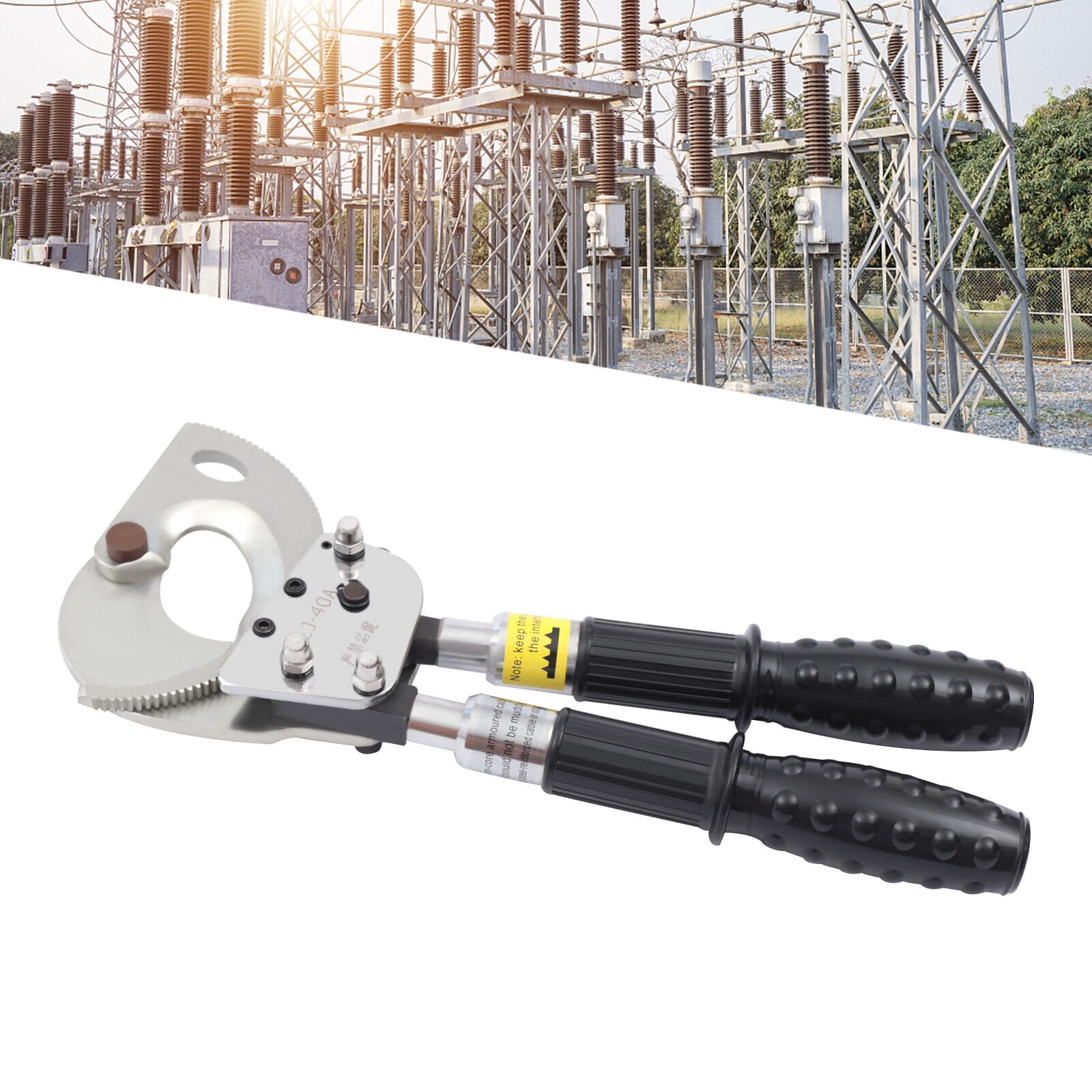 Ratchet Cable Cutter Ratcheting Wire Cutting Tool Ratcheting Wire Cut ...