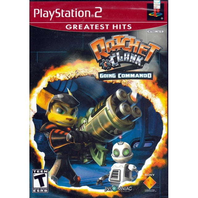 Ratchet & Clank Going Commando - Greatest Hits For Playstation 2 (PS2 ...