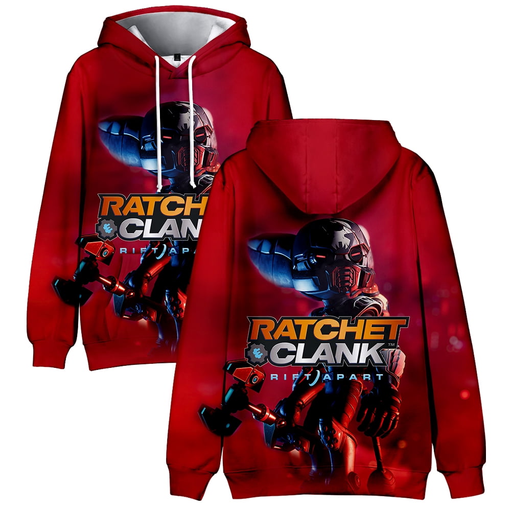 Ratchet & Clank Rift Apart Hoodie Sweatshirt Game Merch Men Women Long ...