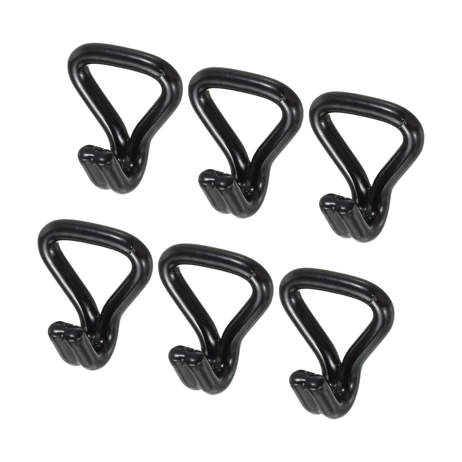 Ratchet Double J Strap Hook Load 1763 Lbs for 1" Tie Down Strap Webbing ...