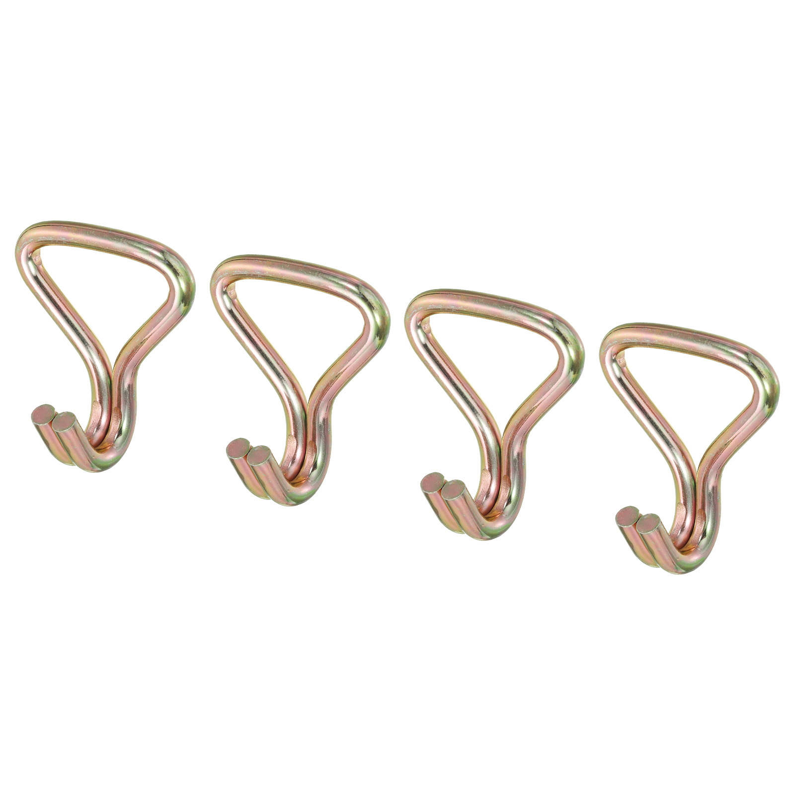 Ratchet Double J Strap Hook Load 4409 Lbs Zinc Color for 2" Tie Down ...
