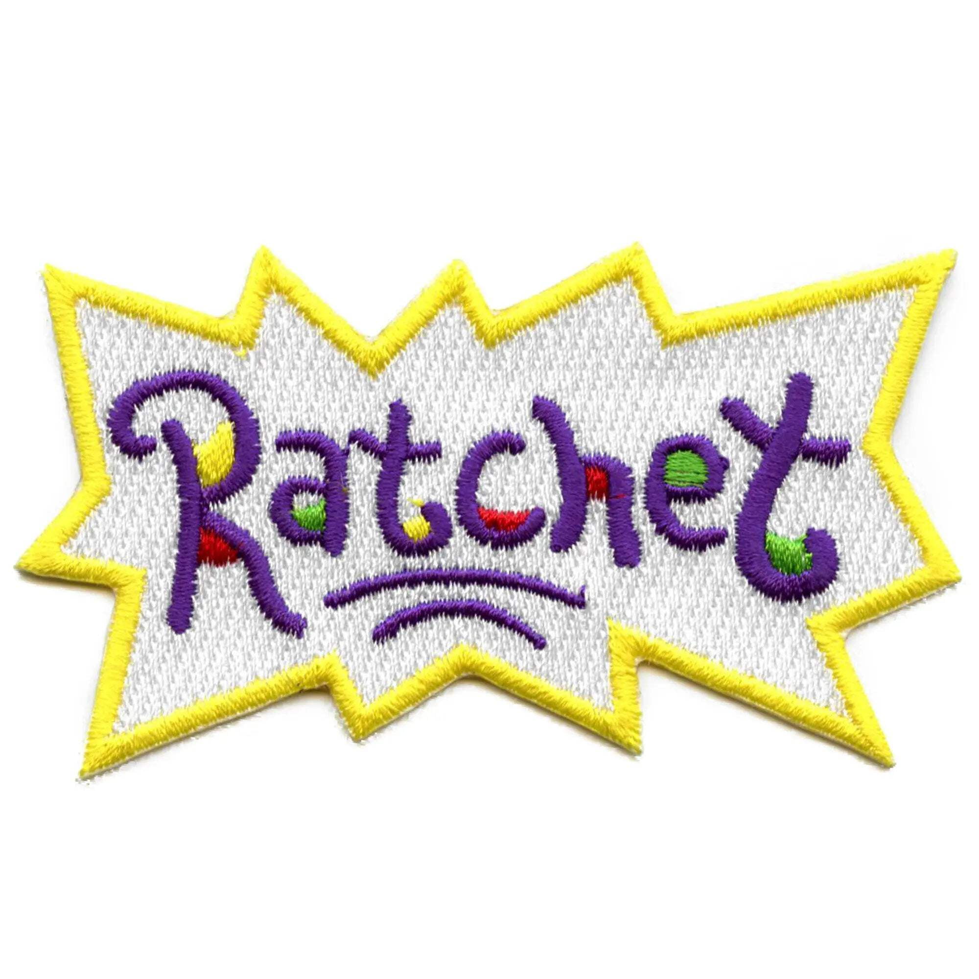 Ratchet Funny Script Patch Hoochie Cartoon Parody Embroidered Iron On ...