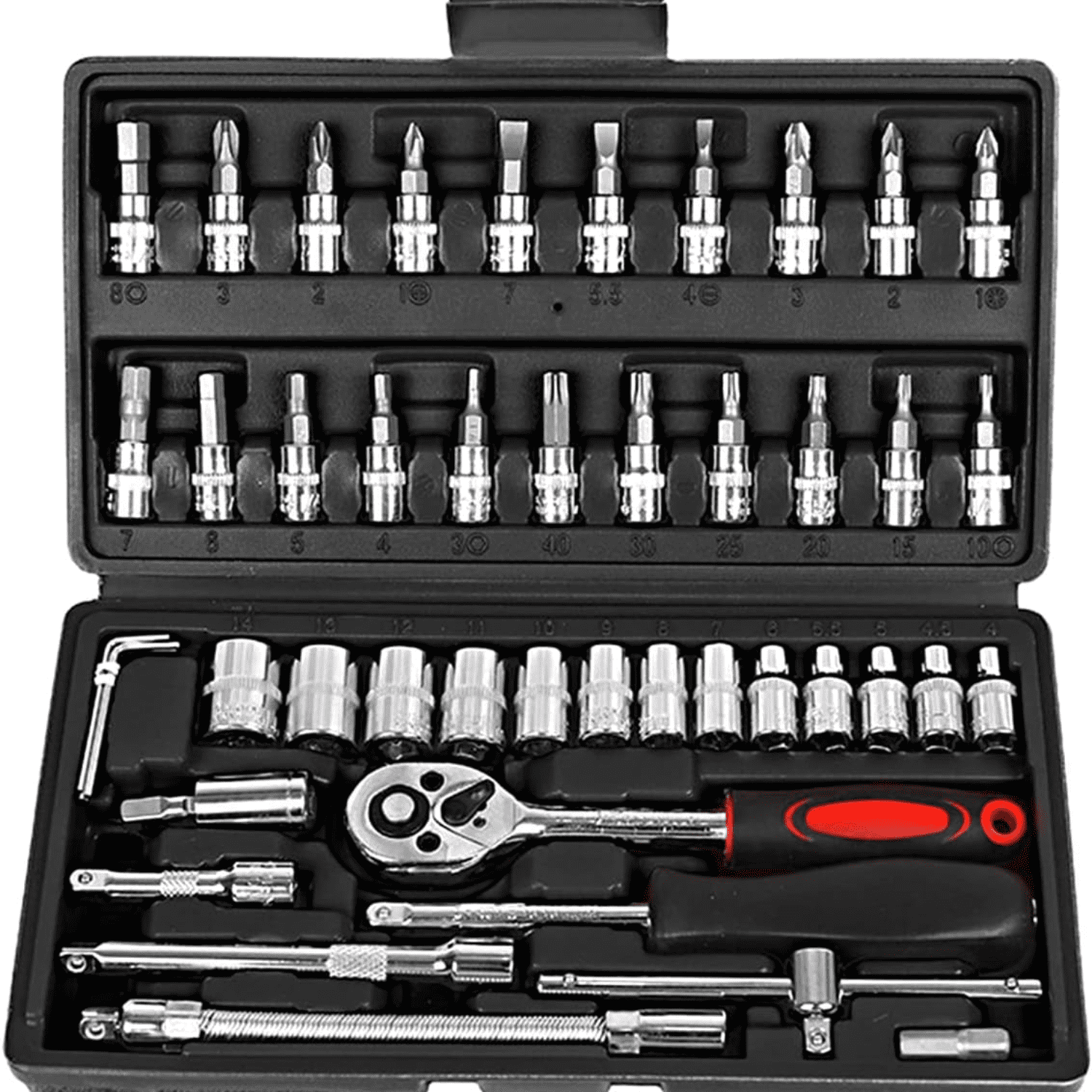 Ratchet Kit 53pcs Car Repair Tool Kit Car Repair Tool Ratchet Torque ...