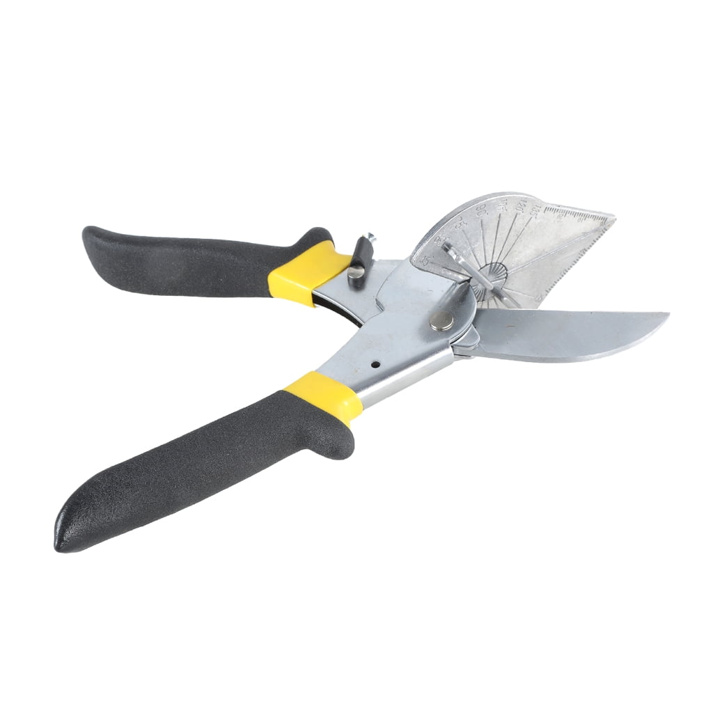 Ratchet Miter Shears for Angular Cutting Molding Crafting Adjust 45-135 ...
