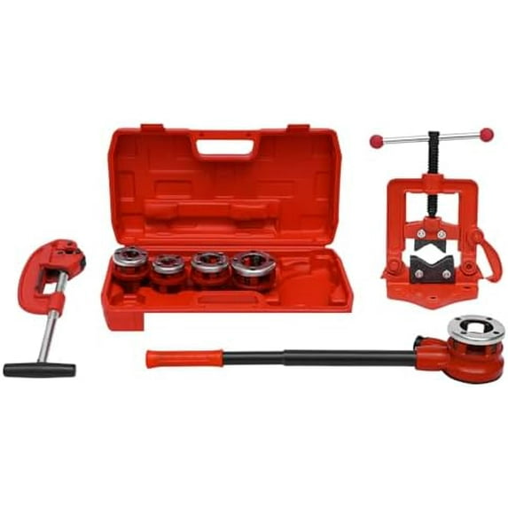 Ratchet Pipe Threader Kit Pipe Threader Ratchet Type Portable Pipe ...