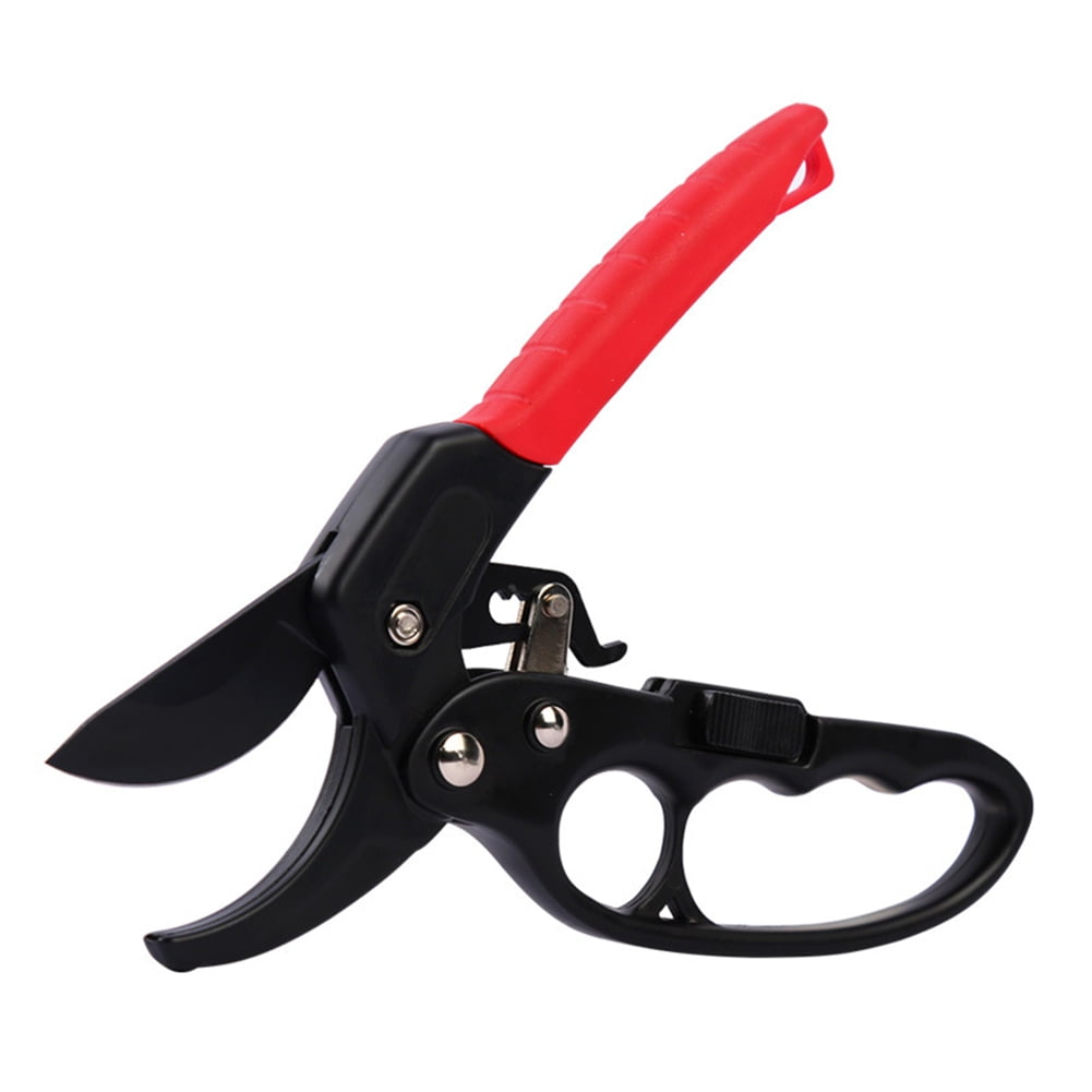 Ratchet Pruning Shears Gardening Tool – Anvil Pruner Garden Shears with ...