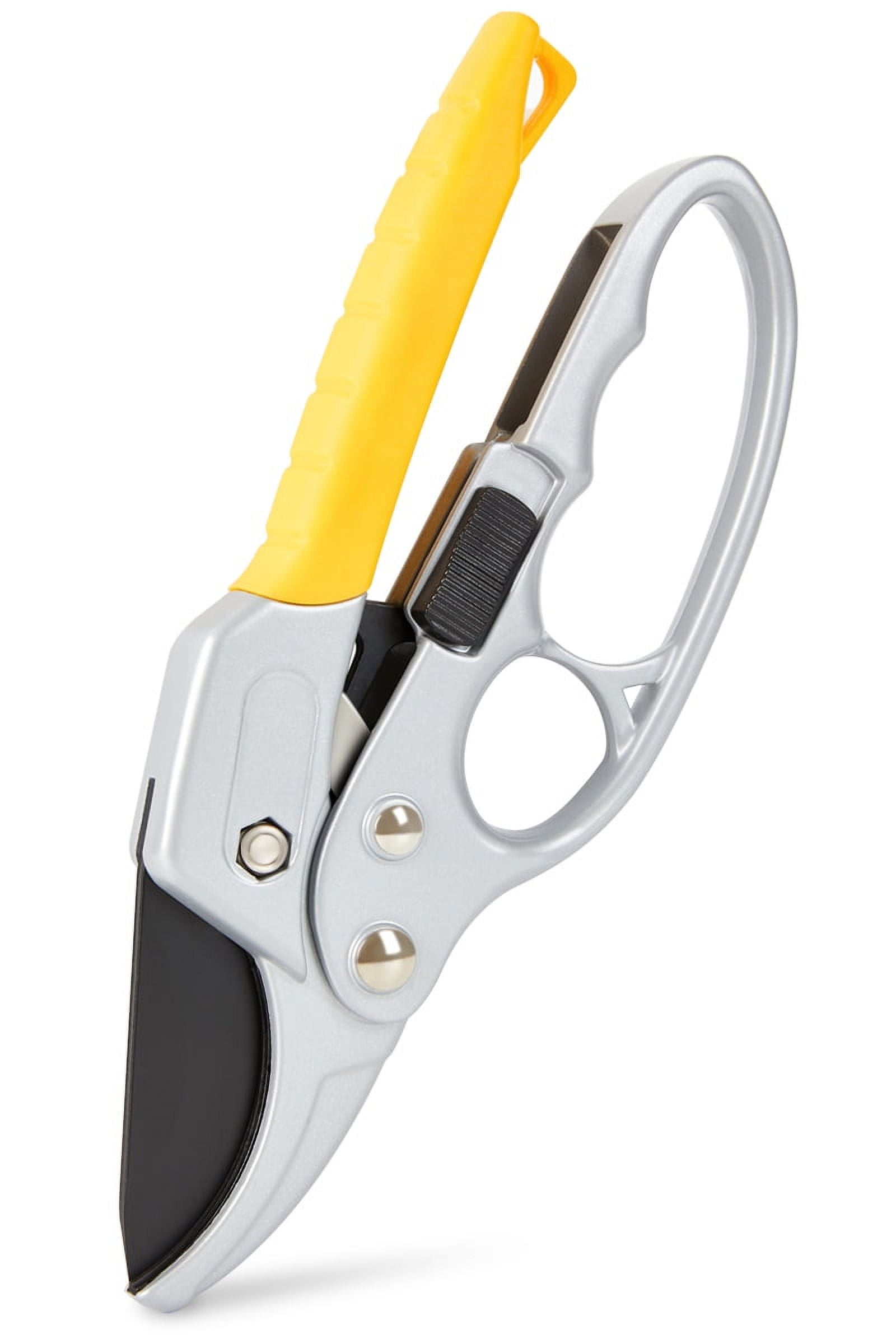 Ratchet Pruning Shears Professional Garden Clippers Sharp Hand Pruners ...